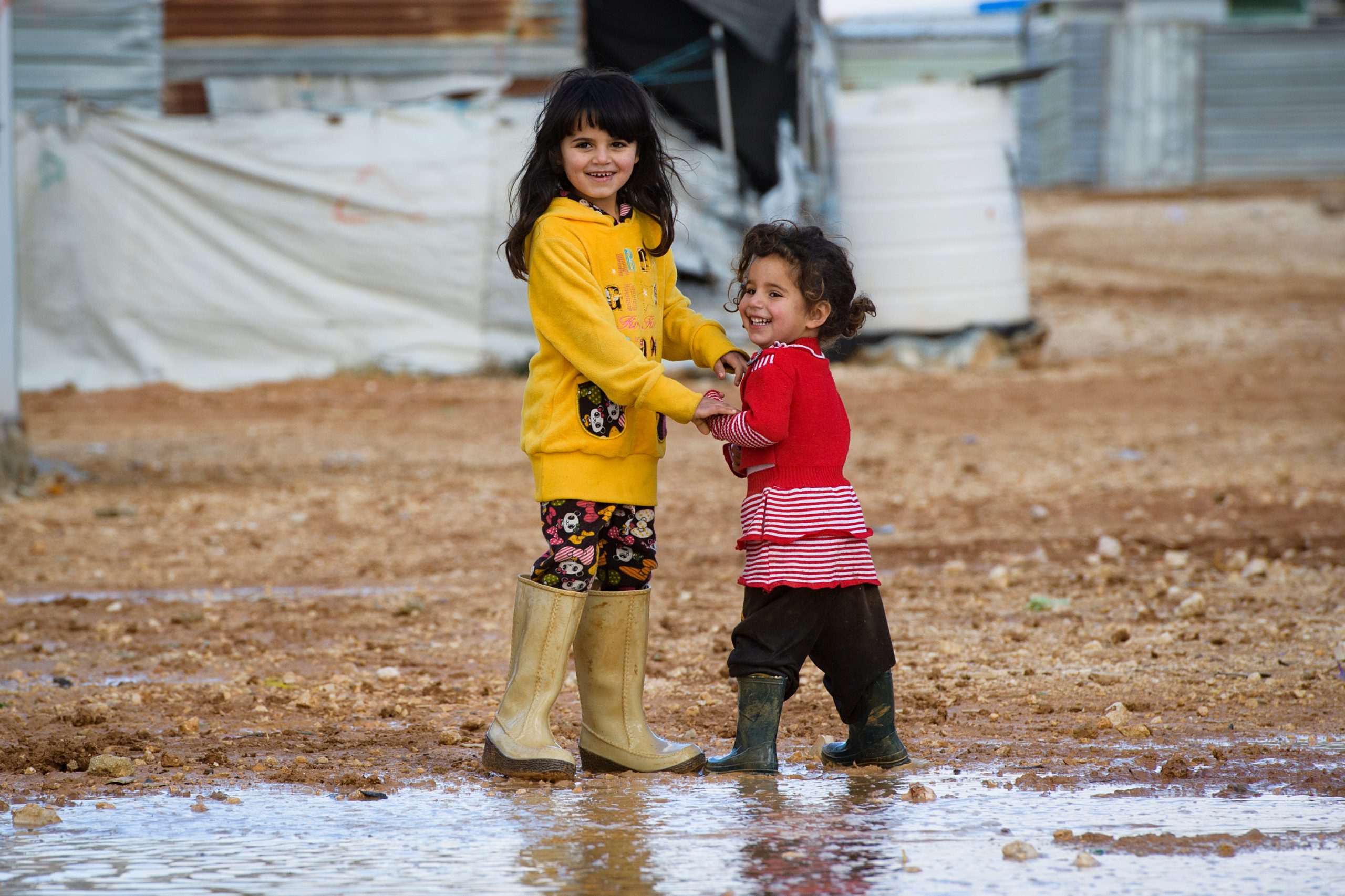 Syria's,Children,At,Zaatari,Refugee,Camp,In,Jordan,On,2018-12-15 - Humanium