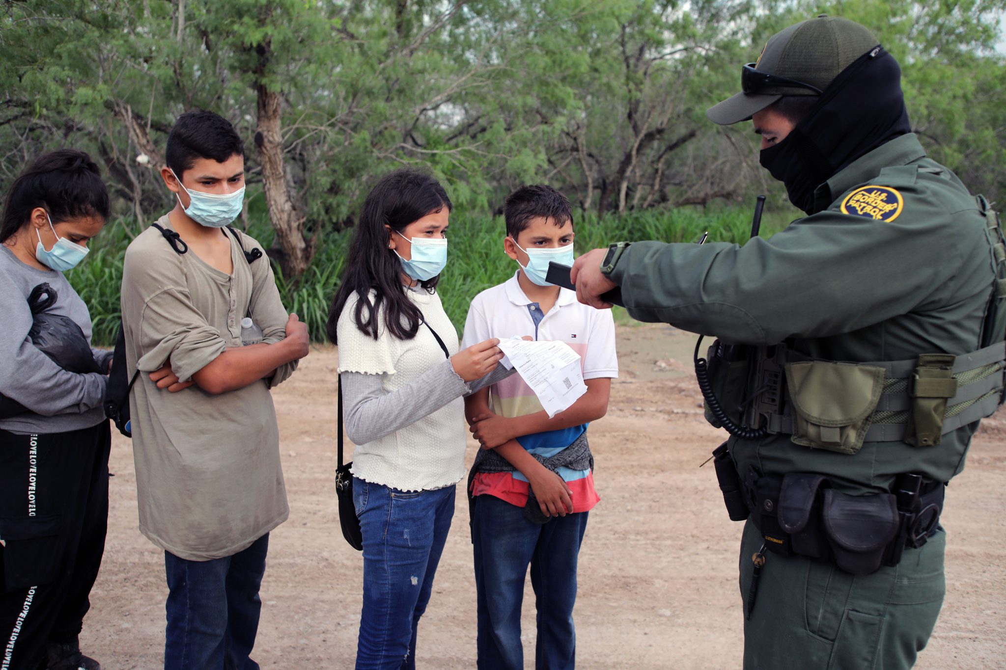 The separation of migrant children from their families at the US-Mexico ...