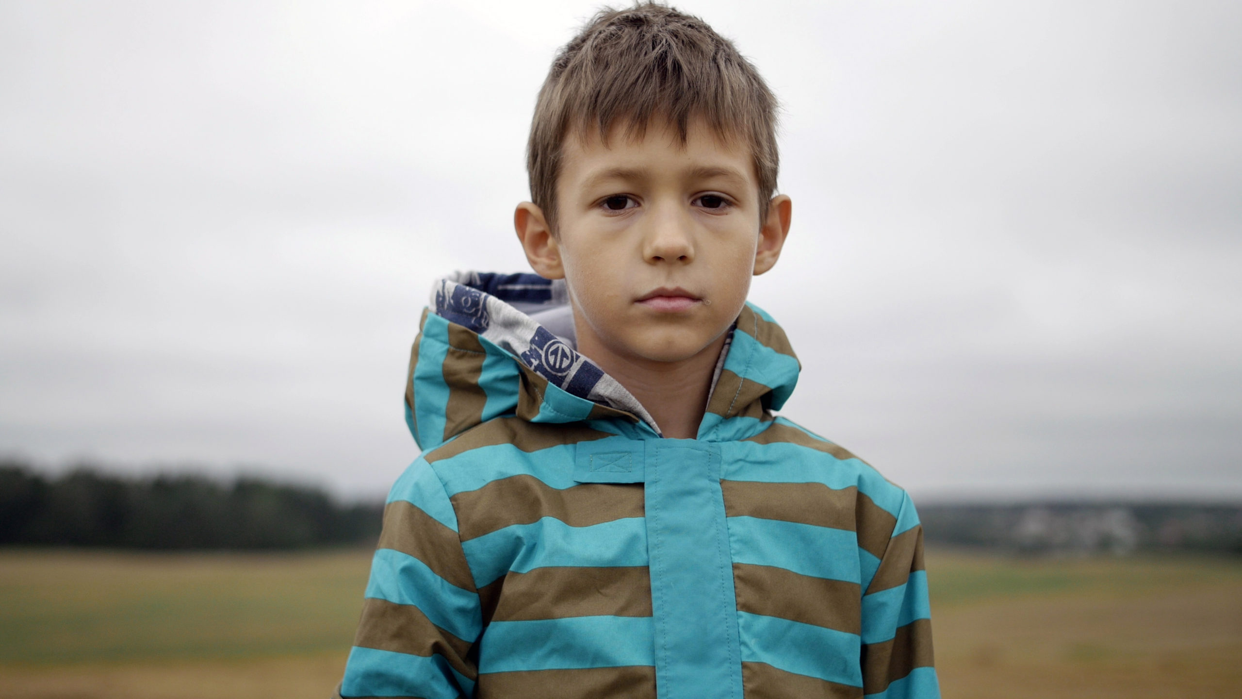 Refugee,Boy,Looks,Compassionately,At,The,Camera,,Homeless,Boy,,Pain ...