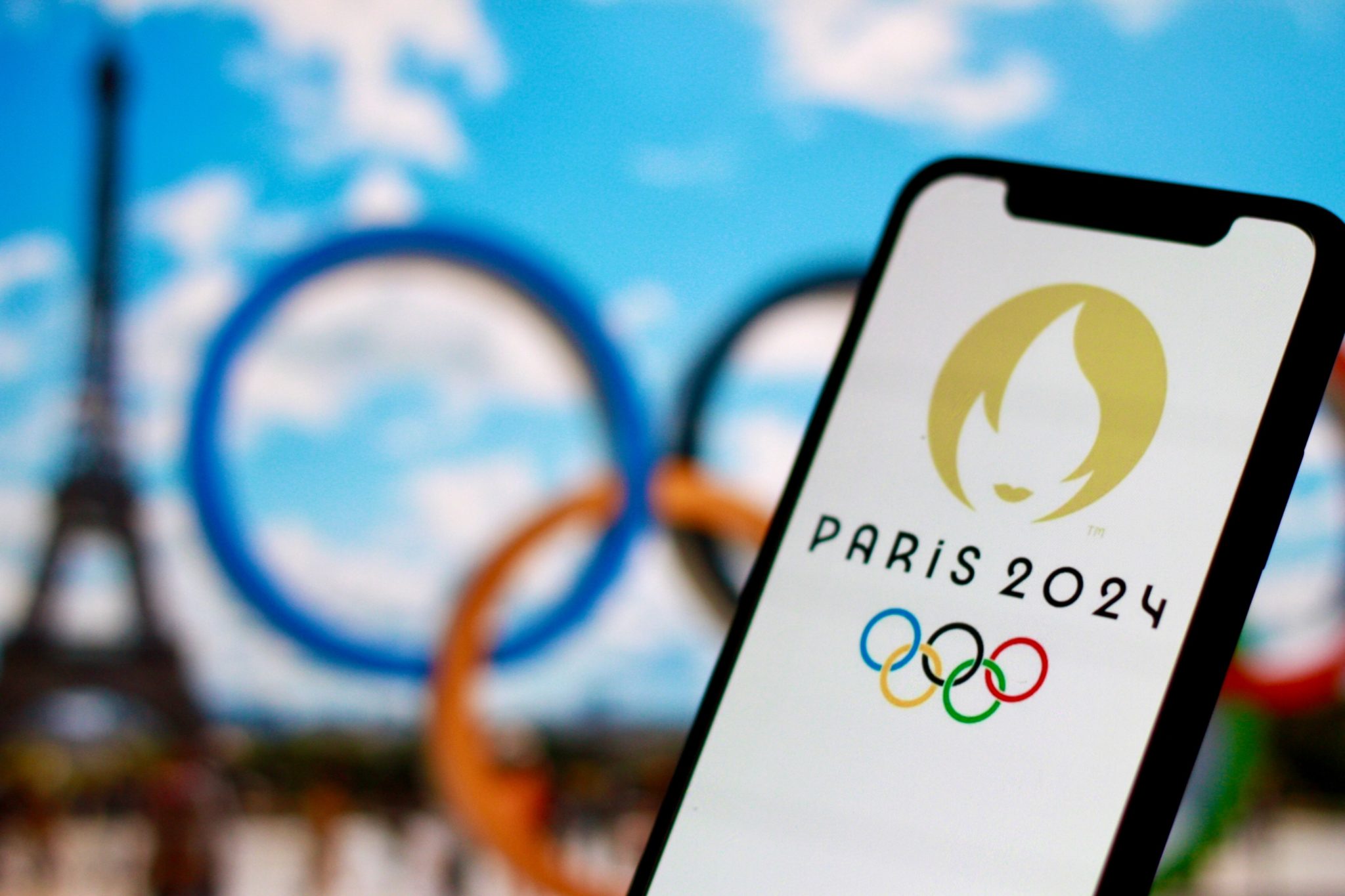 In,This,Photo,The,Summer,Olympic,Game,Paris,2024,official,Logo - Humanium